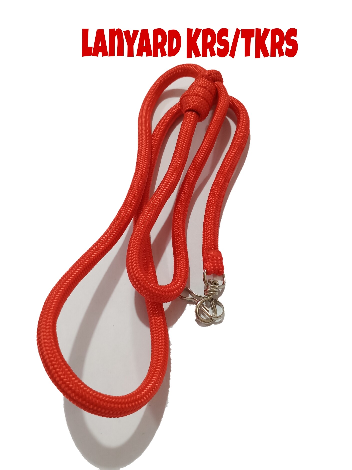 LANYARD MERAH KRS/TUNAS KADET REMAJA SEKOLAH (TALI WISEL MERAH KRS/TKRS ...