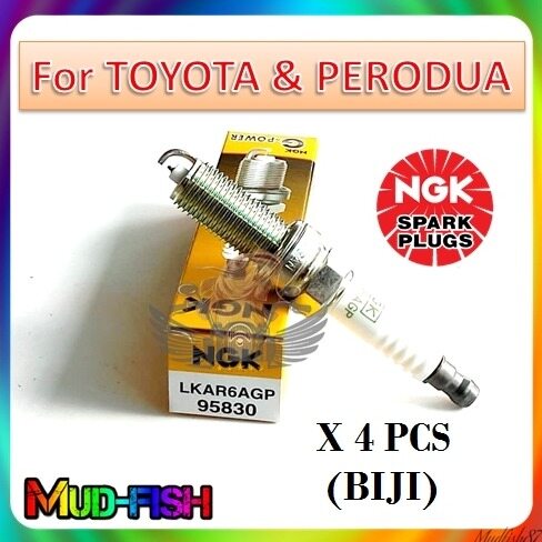 NGK G POWER LKAR6AGP SPARK PLUG FOR TOYOTA AVANZA, RUSH, SIENTA, VIOS ...