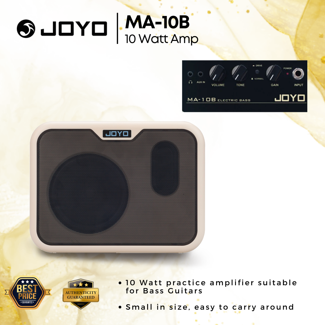 JOYO 10watt Portable Bass Amplifier Active Speaker ( MA-10B / MA10 / MA 10B ) | Lazada