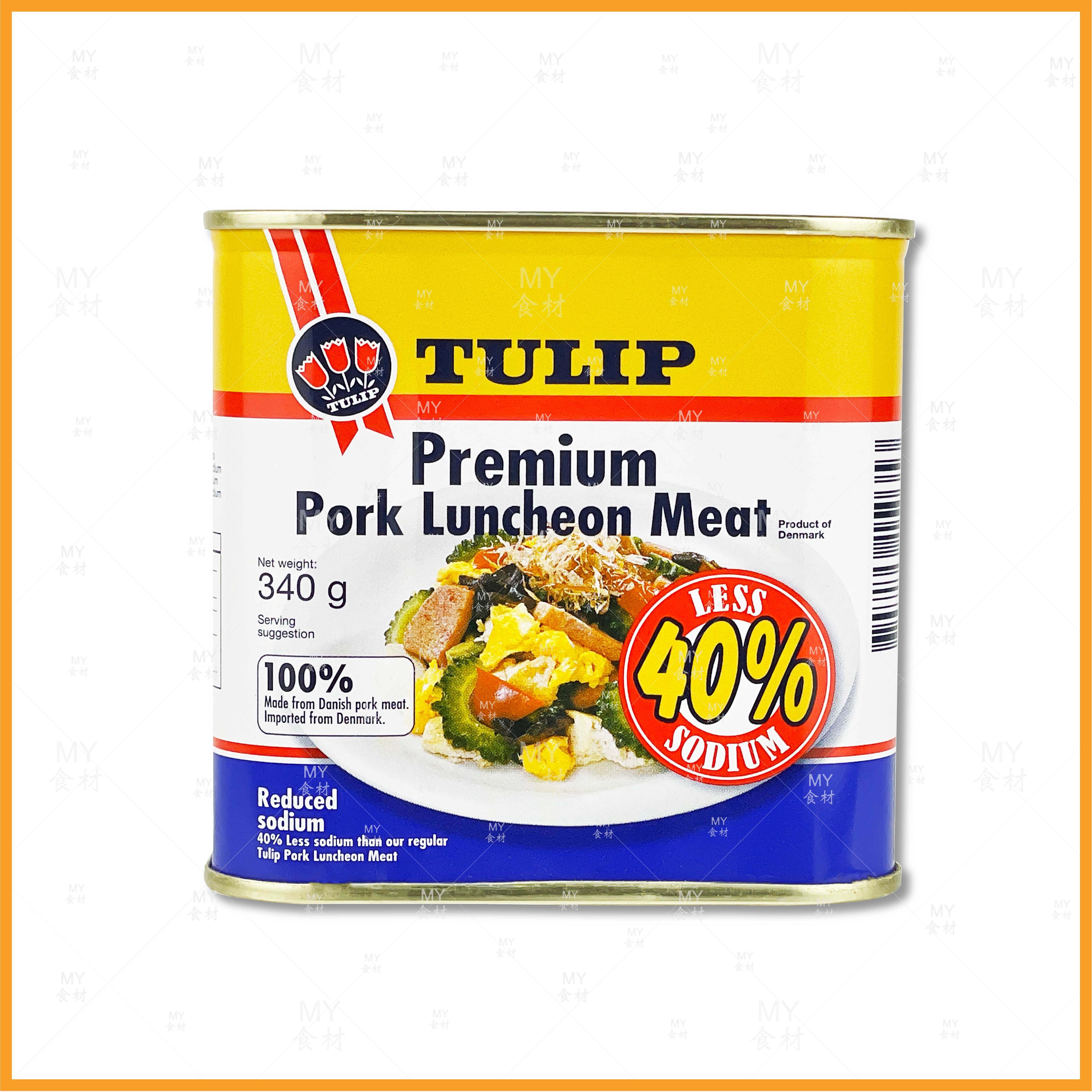 【Tulip】丹麦午餐肉 DENMARK PREMIUM PORK LUNCHEON MEAT | Lazada