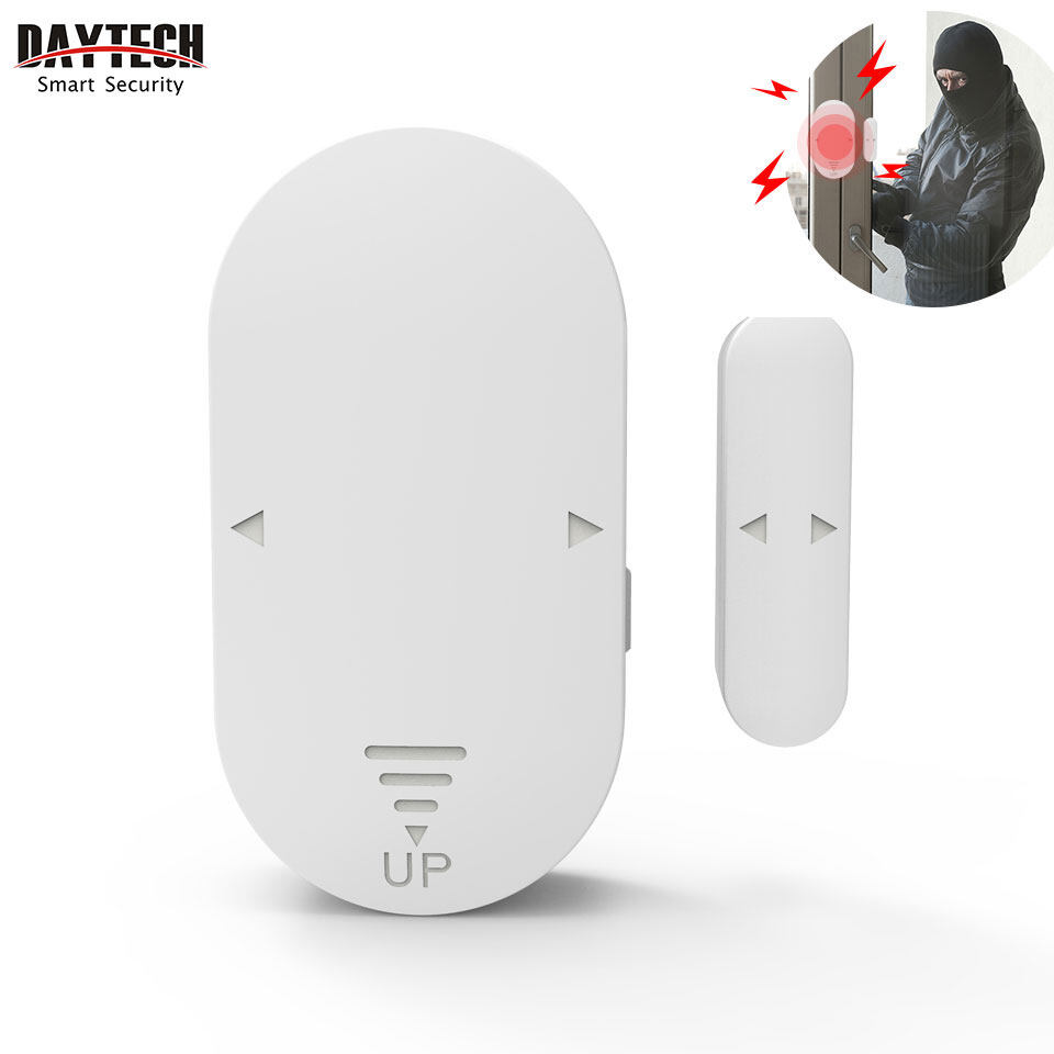 DAYTECH Door Sensor Window Alarm Sensor Burglar Alarm Battery Operated ...