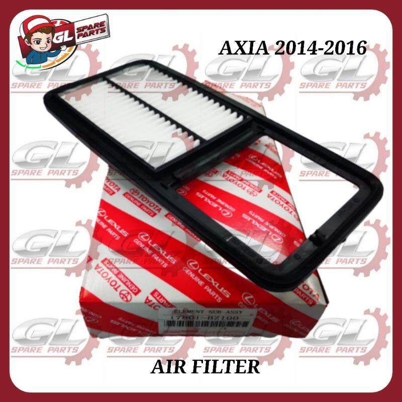 PERODUA AXIA 2014-2016 AIR FILTER (17801-BZ100) | Lazada