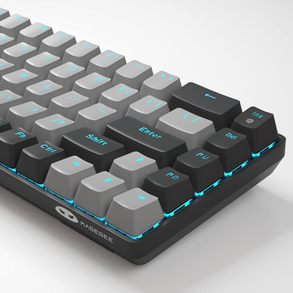 MageGee MK-Box 65% คีย์บอร์ดแบบกลไก,คีย์บอร์ดสำหรับเล่นเกมแบบมีสาย ...