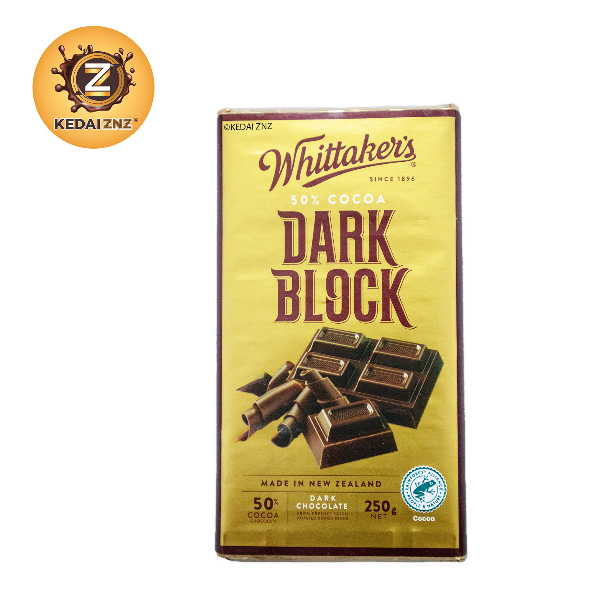 Chocolate Whittakers 50% COCOA DARK BLOCK Chocolate Coklat | Lazada