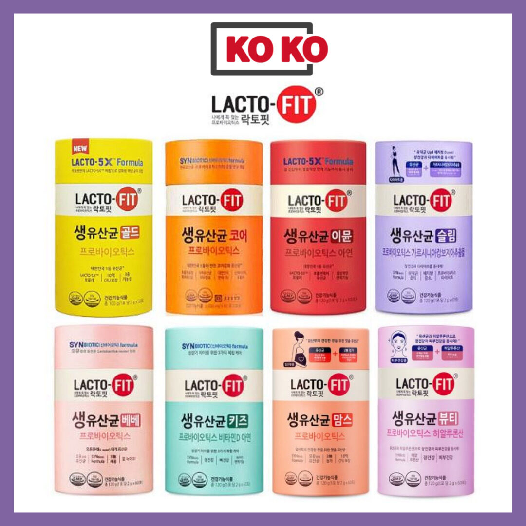 [Chong Kun Dang] *Upgarade* Lacto Fit Probiotics 8 Types / LactoFit ...