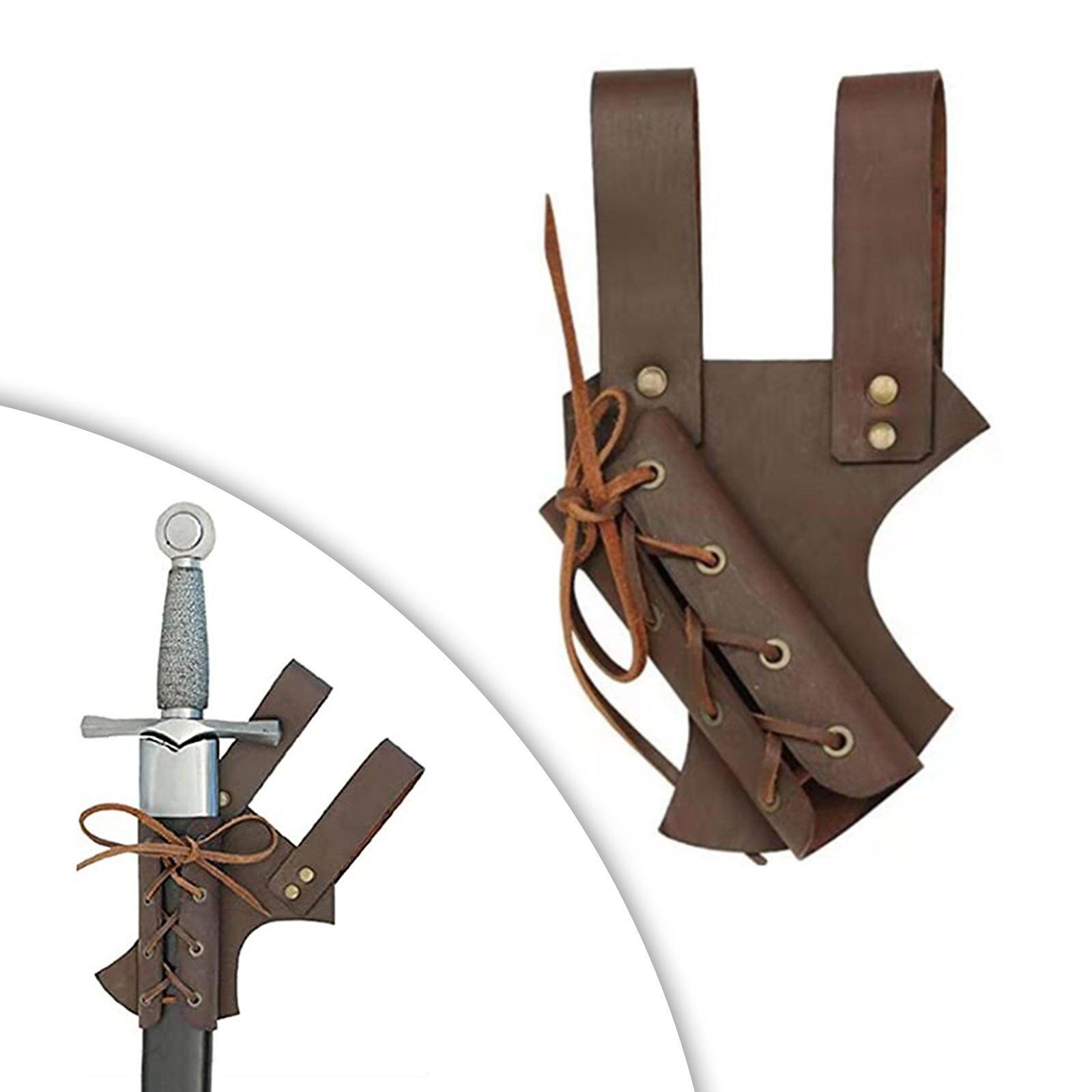 ZYSoil Medieval Belt Sword Sheath Dagger Rapier Waist Scabbard for ...