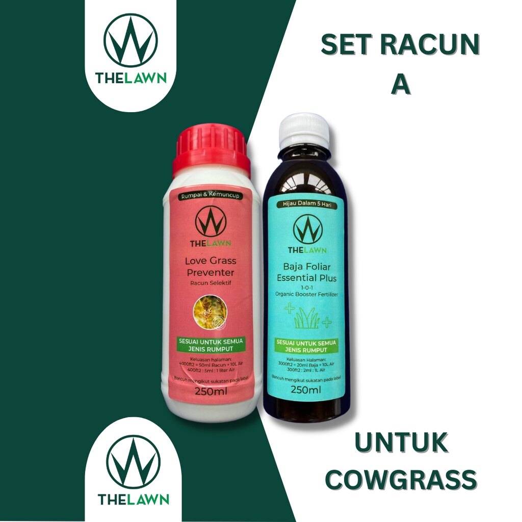 Set Racun Rumput Cowgrass Racun Rumpai Racun Kemuncup Cow grass ...