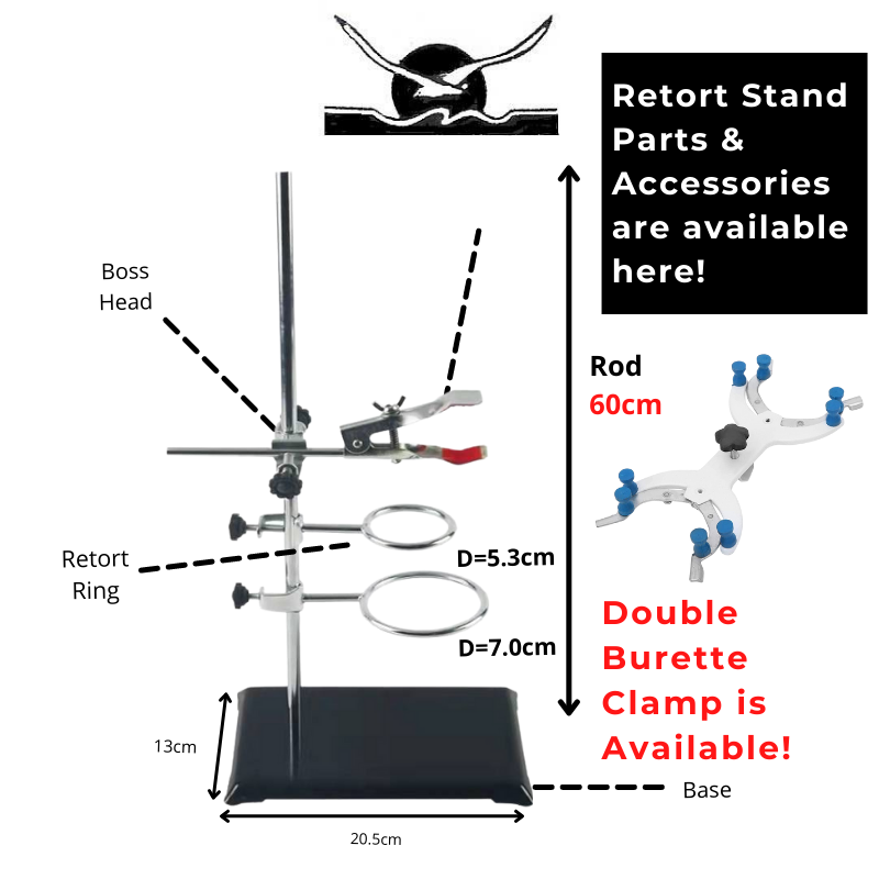 Clamp Stand And Boss Diagram