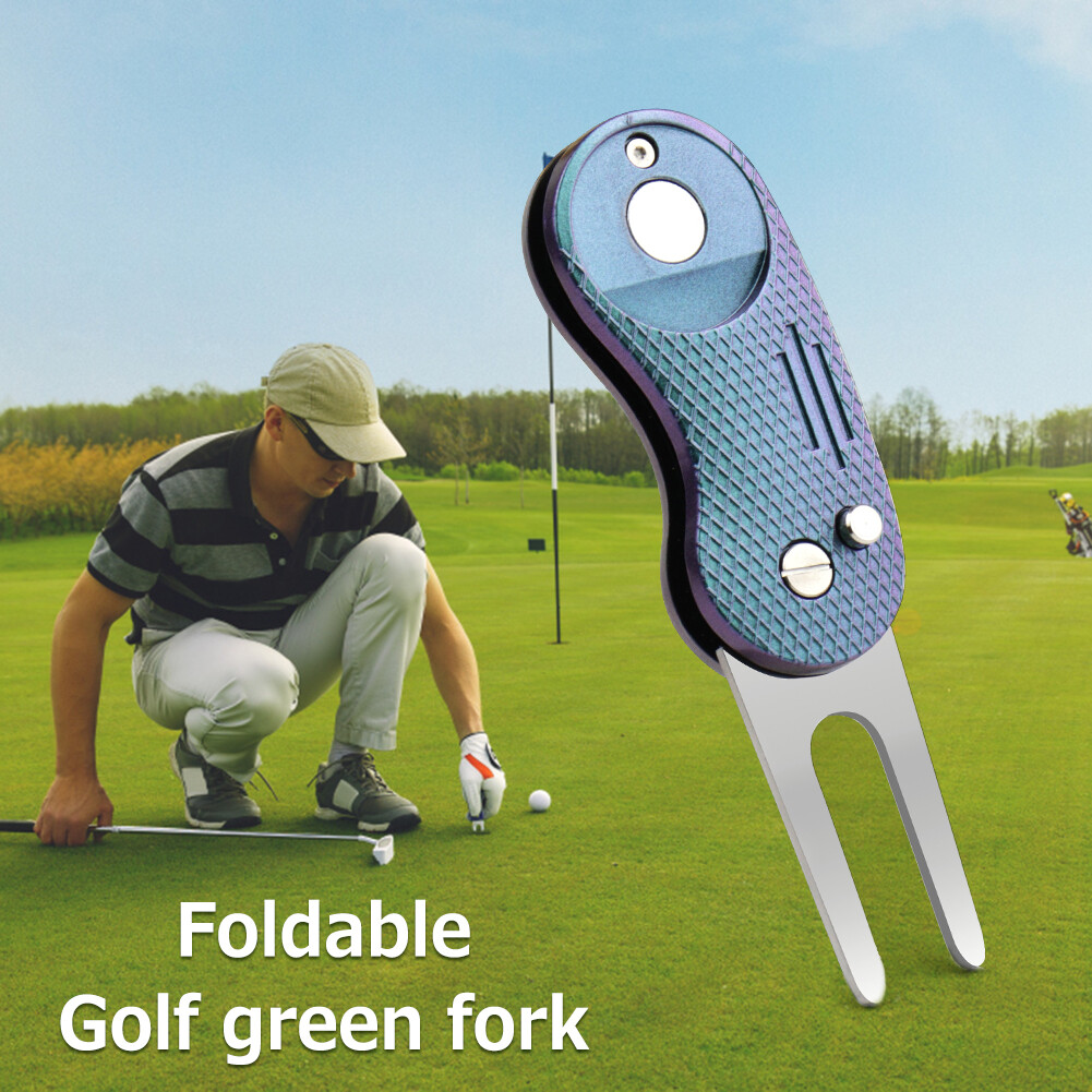 Pitch Groove Remover ทำความสะอาดแบบพกพาพับส้อมสีเขียวสำหรับการ ...