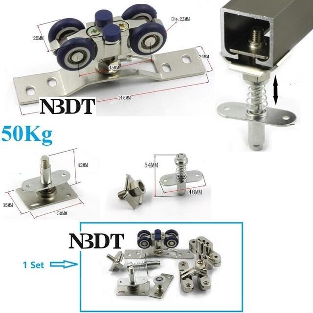 Sliding Bifold Bi-fold Wooden Door Roller Wheels Floor Guide Pivot ...