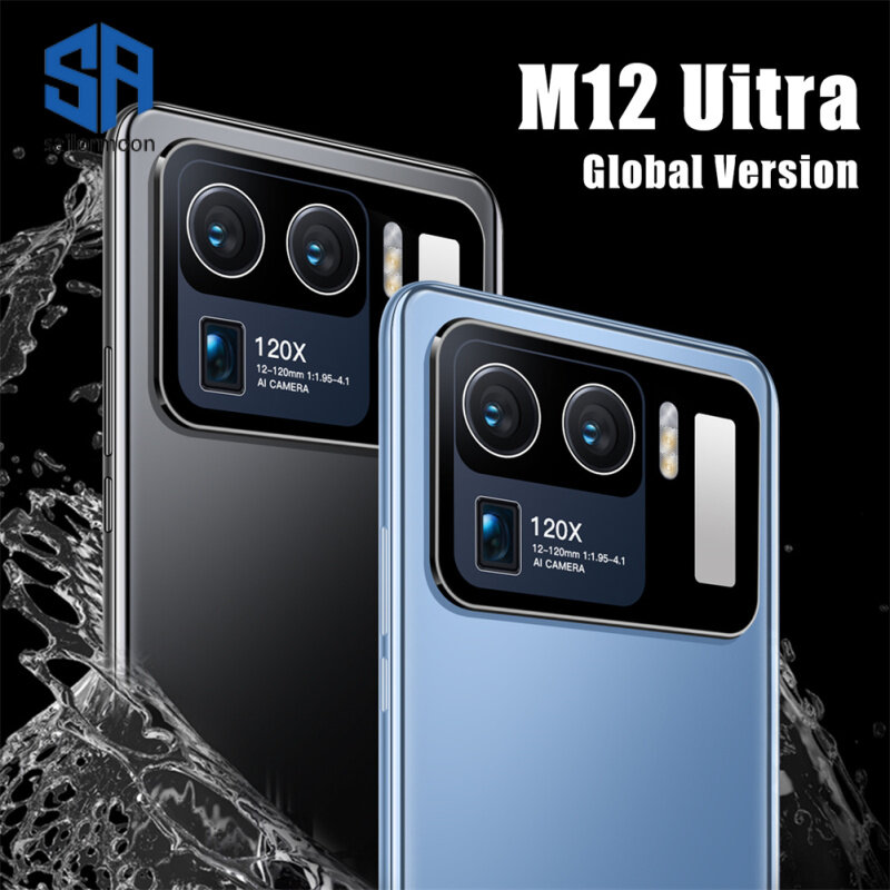 6.38 "Full Screen M12 Ultra Multi-Function โทรศัพท์สมาร์ทสูง-การรับรู้ ...