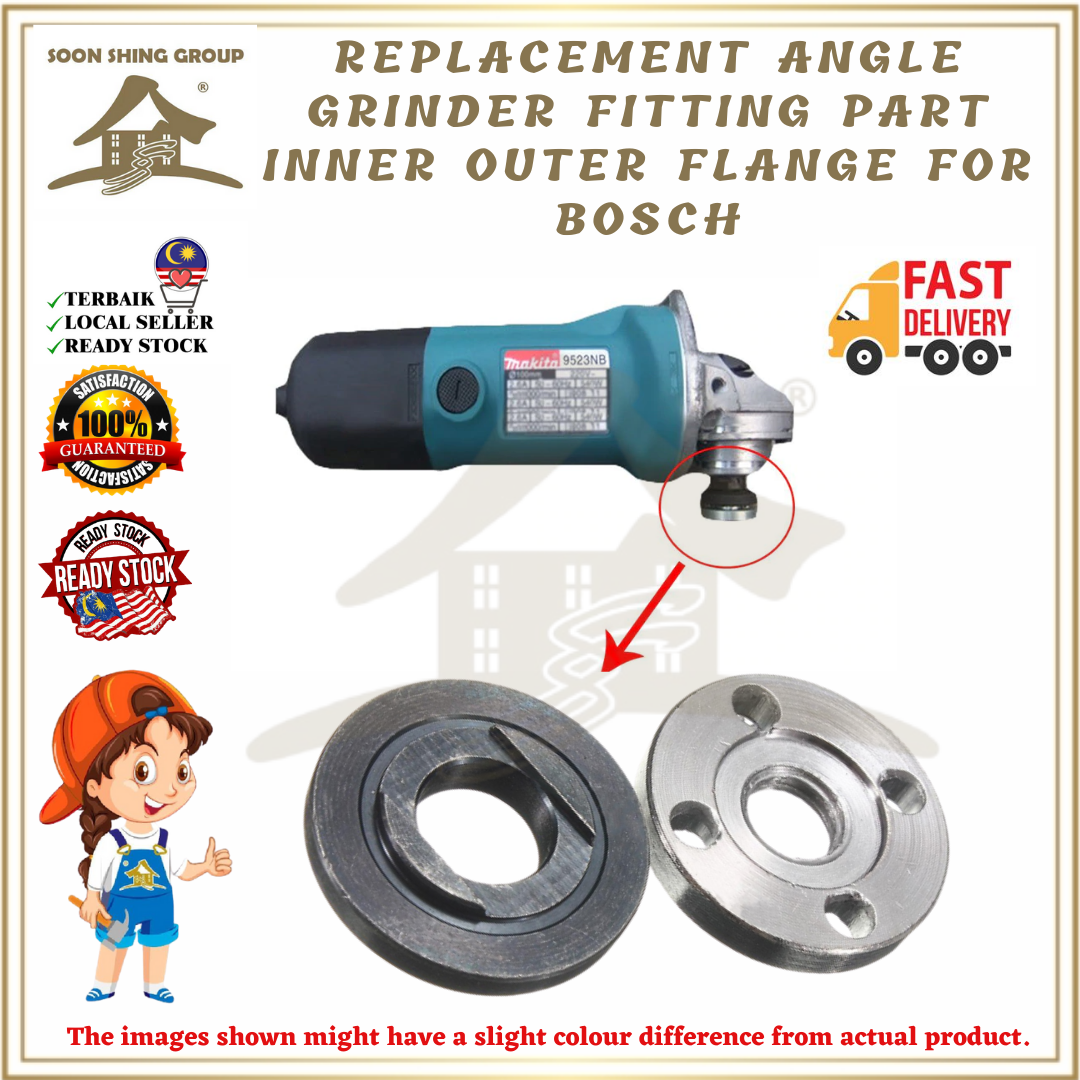 Replacement Angle Grinder Fitting Part Inner Outer Flange For Bosch | Lazada