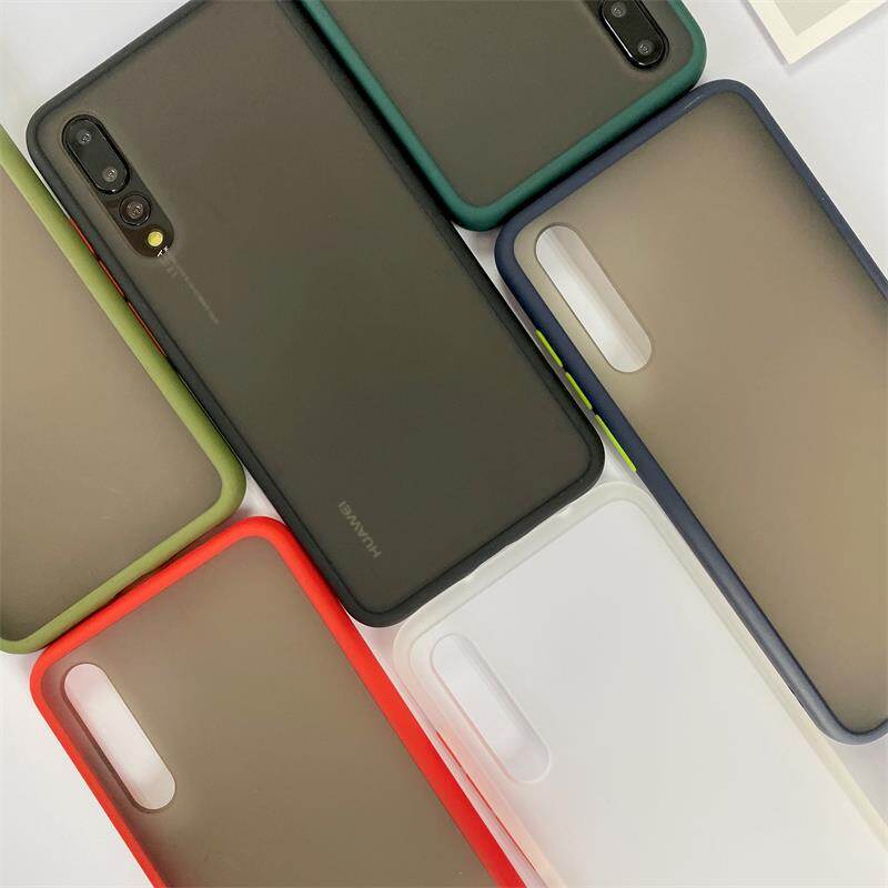 เคสโทรศัพท์ซิลิโคนนิ่มผิวด้าน,สำหรับHuawei Y5P Y6P Y7P 2020 Y6 Pro Y7 ...