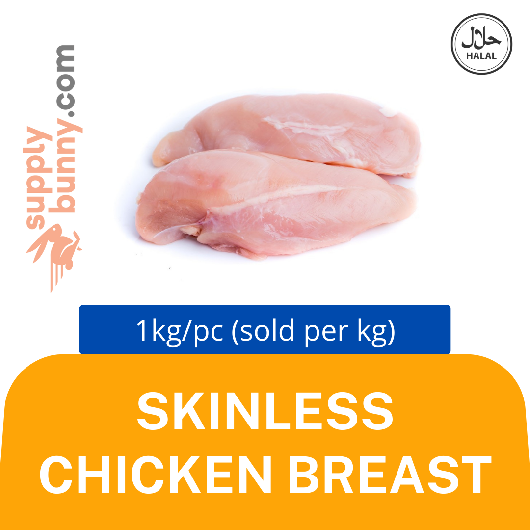Skinless Chicken Breast 1kg/pc (sold per kg) 鸡胸肉 MCY Food Supply Dada ...