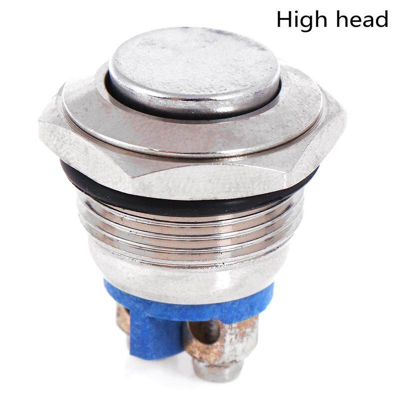 16mm Metal Push Button Switch NO Momentary Reset Self-reset Push Button ...