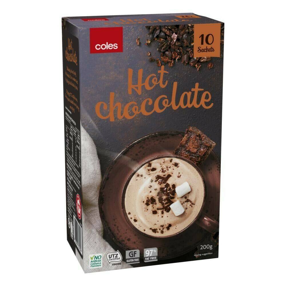 Coles Hot Chocolate 10 Sachets | Lazada Coles Hot Chocolate 10 Sachets | Lazada