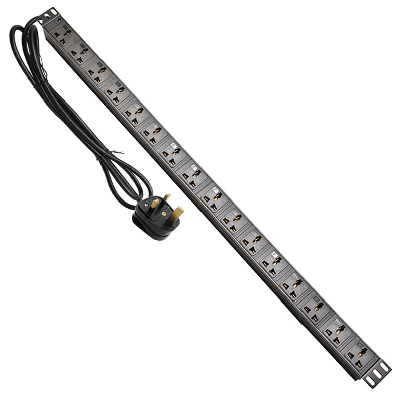 PDU Power Strip No Switch with LED 2/3/4/5/6/7/8/9/10/11/12/13/14/15/16 ...