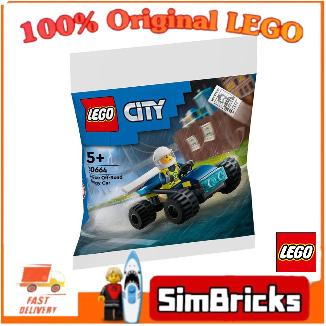 (SimBricks) Lego 30664 police off-road buggy car | Lazada