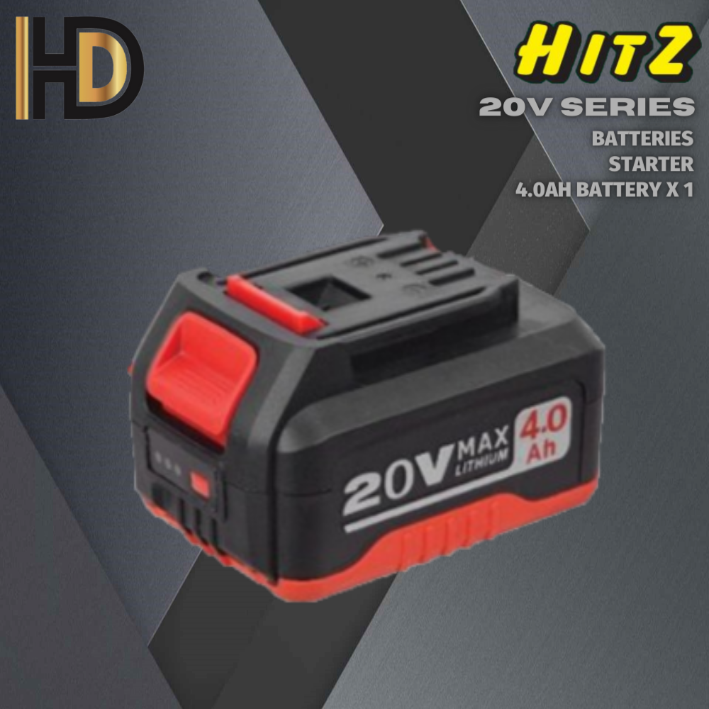 HITZ 12V 20V Battery & Charger ( BATTERIES & CHARGER STARTER KIT ) | Lazada
