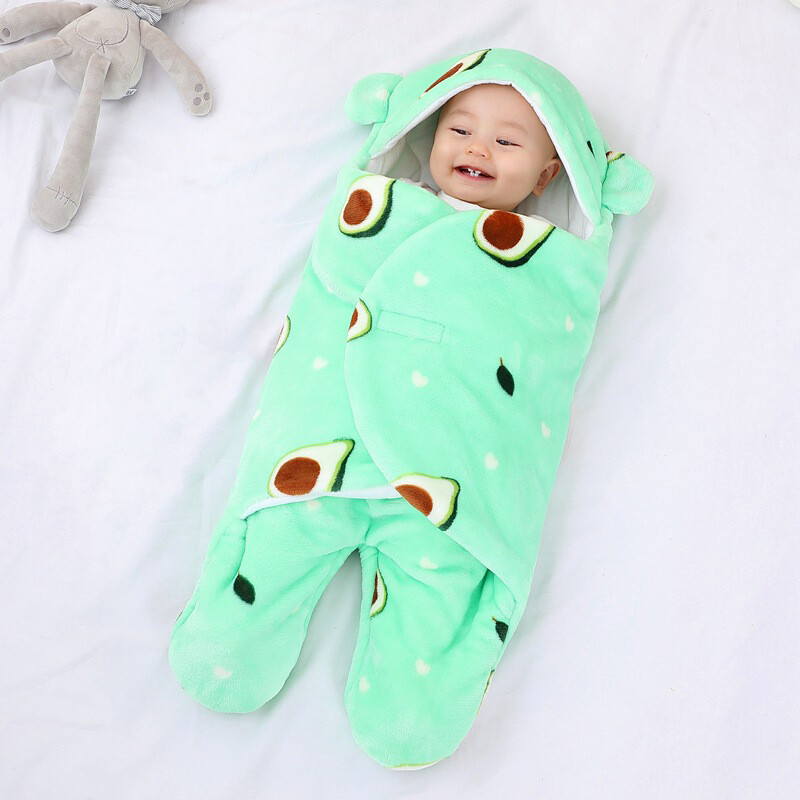 HS Baby Swaddling Towel ฤดูใบไม้ร่วงและฤดูหนาวถุงนอนทารกแรกเกิด Baby ...