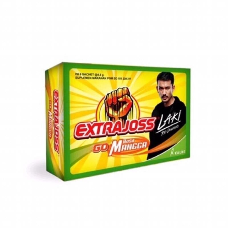 Extra Joss Ejuss Energy Drink Active Anggur Mangga 6 sachet | Lazada