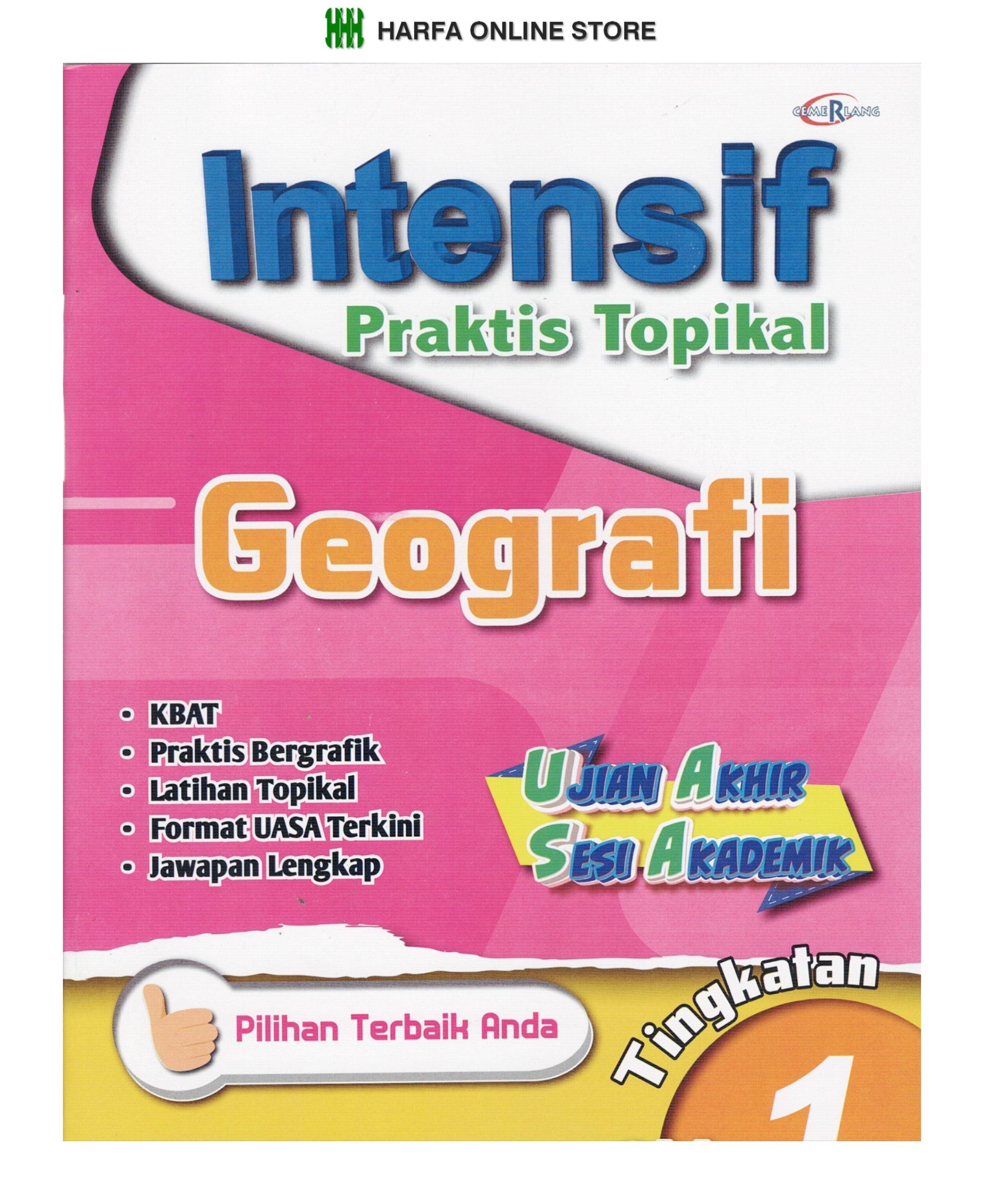 Buku Rujukan Intensif Praktis Topikal Geografi Uasa Tingkatan 1 Kssm