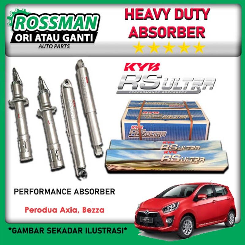 Perodua Axia, Bezza KYB Ultra RS Performance Absorber Original | Lazada