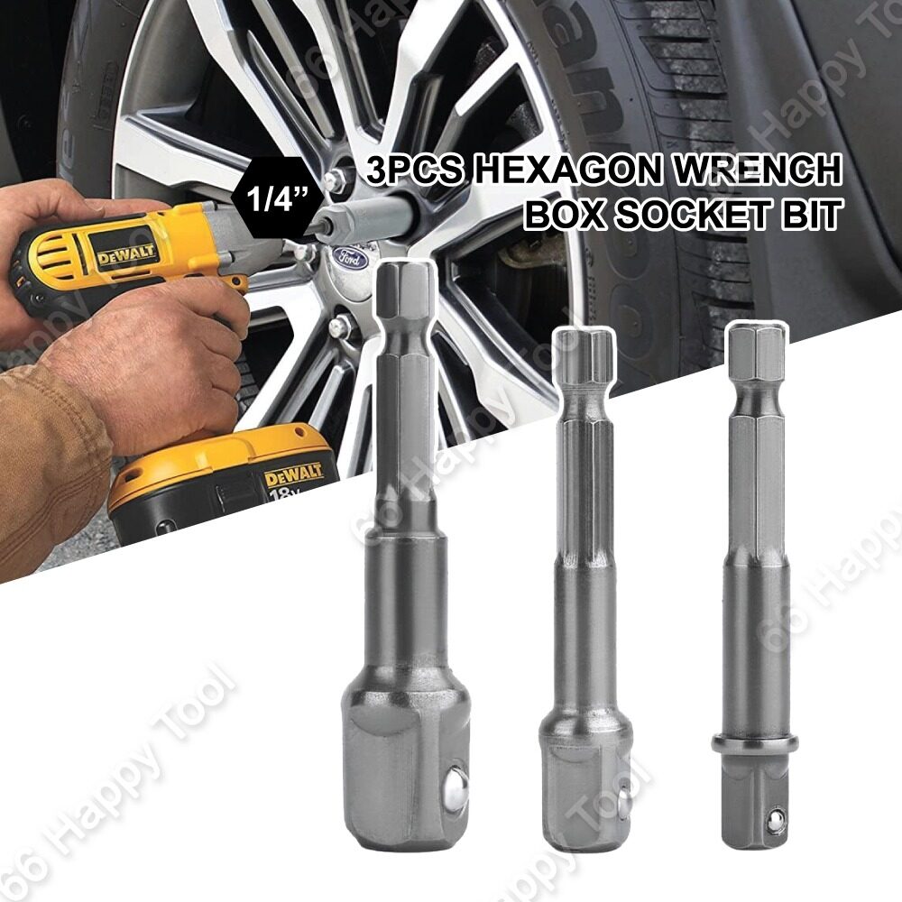 66 Happy Tool Ready Stock Navato 3pcs Hexagon Wrench Box Socket Bit to ...
