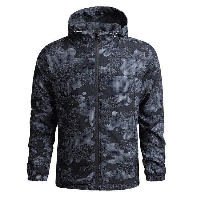 【NEW】 Men's Casual Jacket Spring Autumn Camouflage Tactical Bomber ...