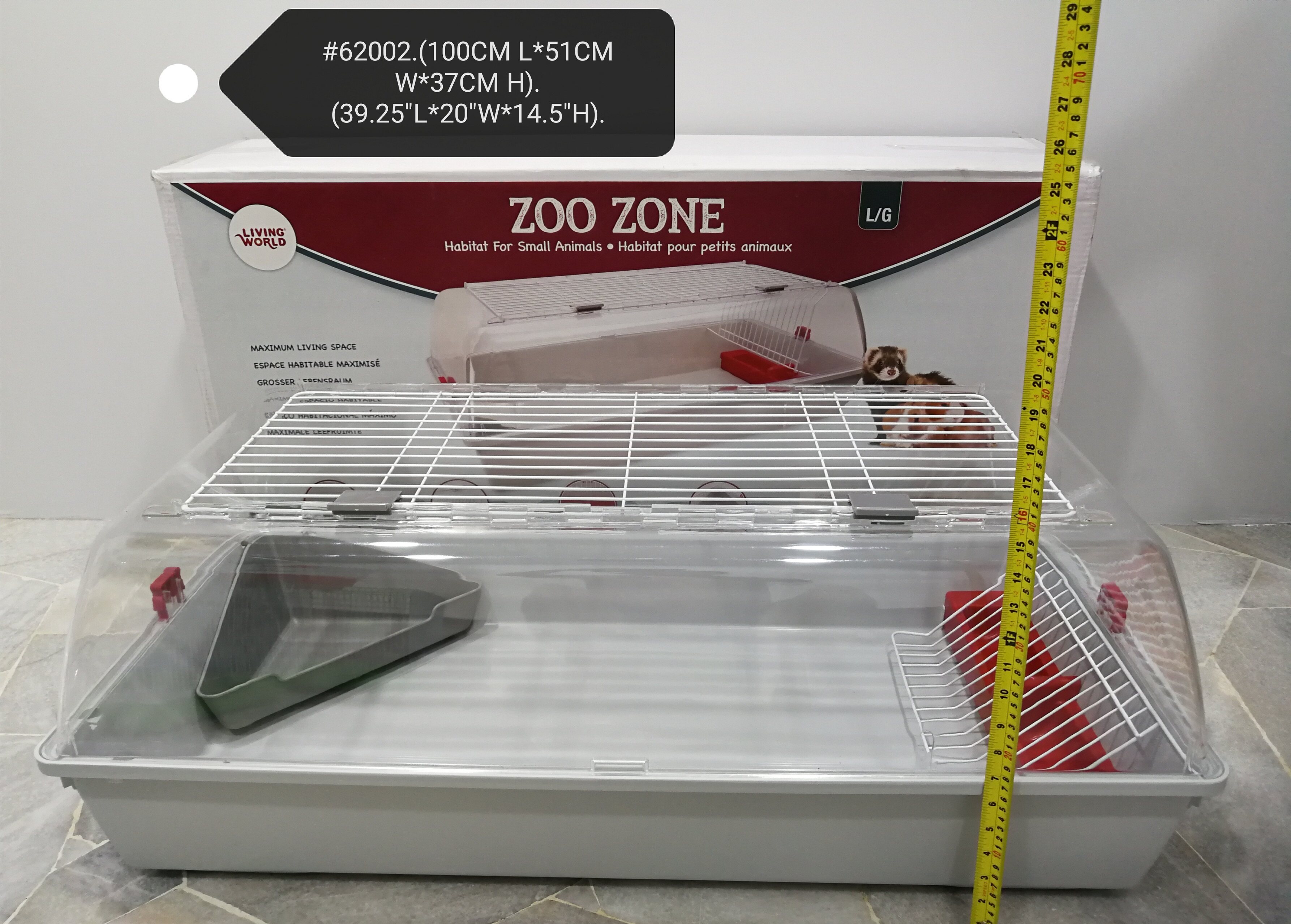 Smallest Hamster Cage In The World