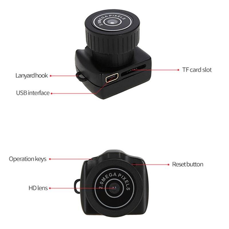 Full HD 1080P 】 Y2000กล้องซ่อนบ้านกล้องวงจรปิดตรวจตรา HD 1080P กล้องการ ...