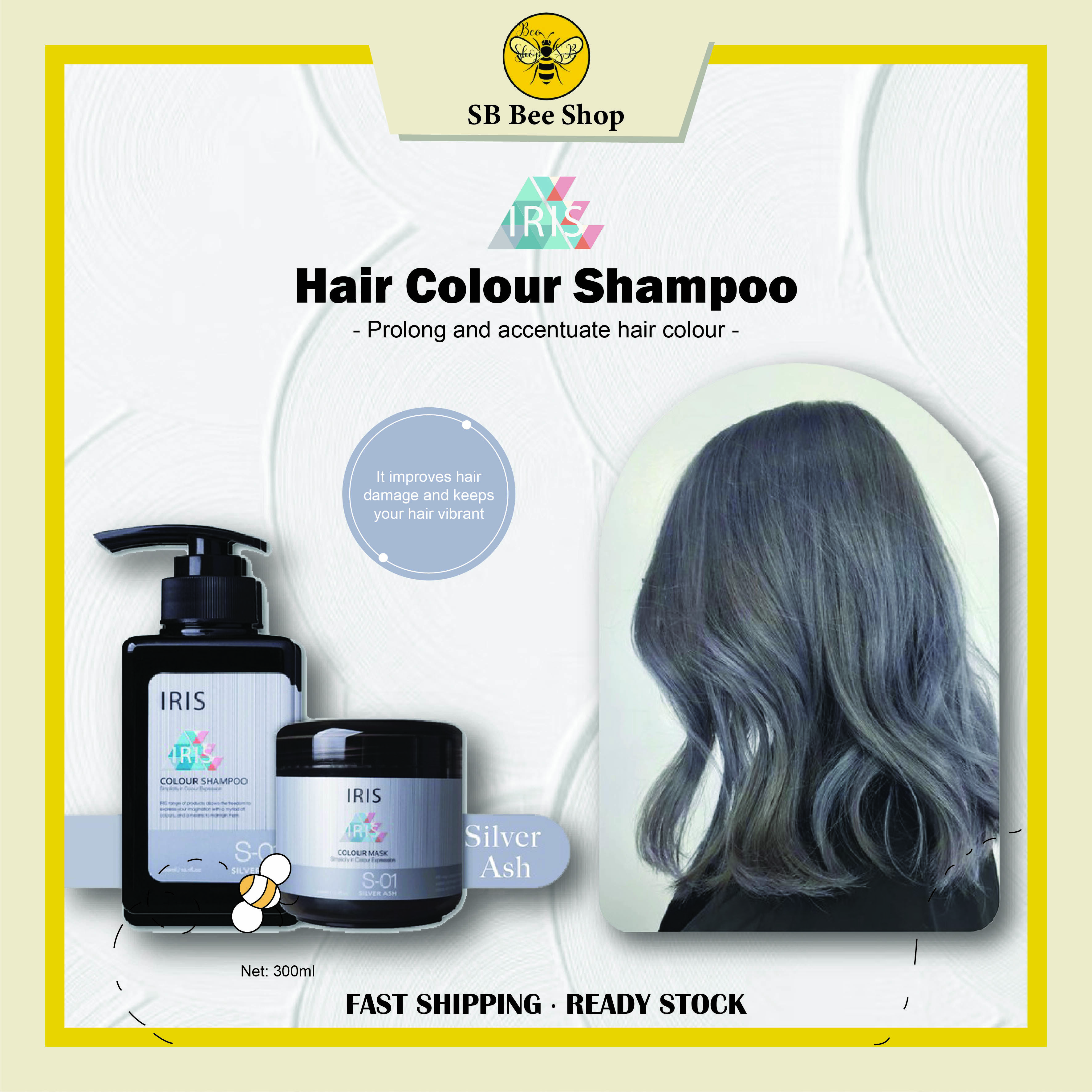 Iris Hair Colour Shampoo 300ml | Lazada