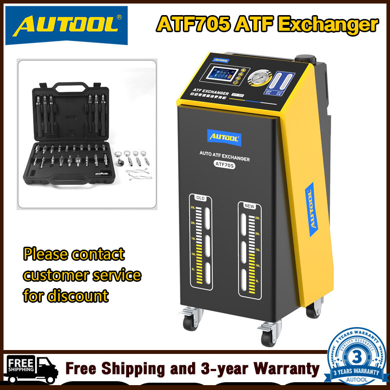 AUTOOL ATF705 ATF เครื่องแลกเปลี่ยนของเหลวเกียร์อัตโนมัติเครื่อง ...