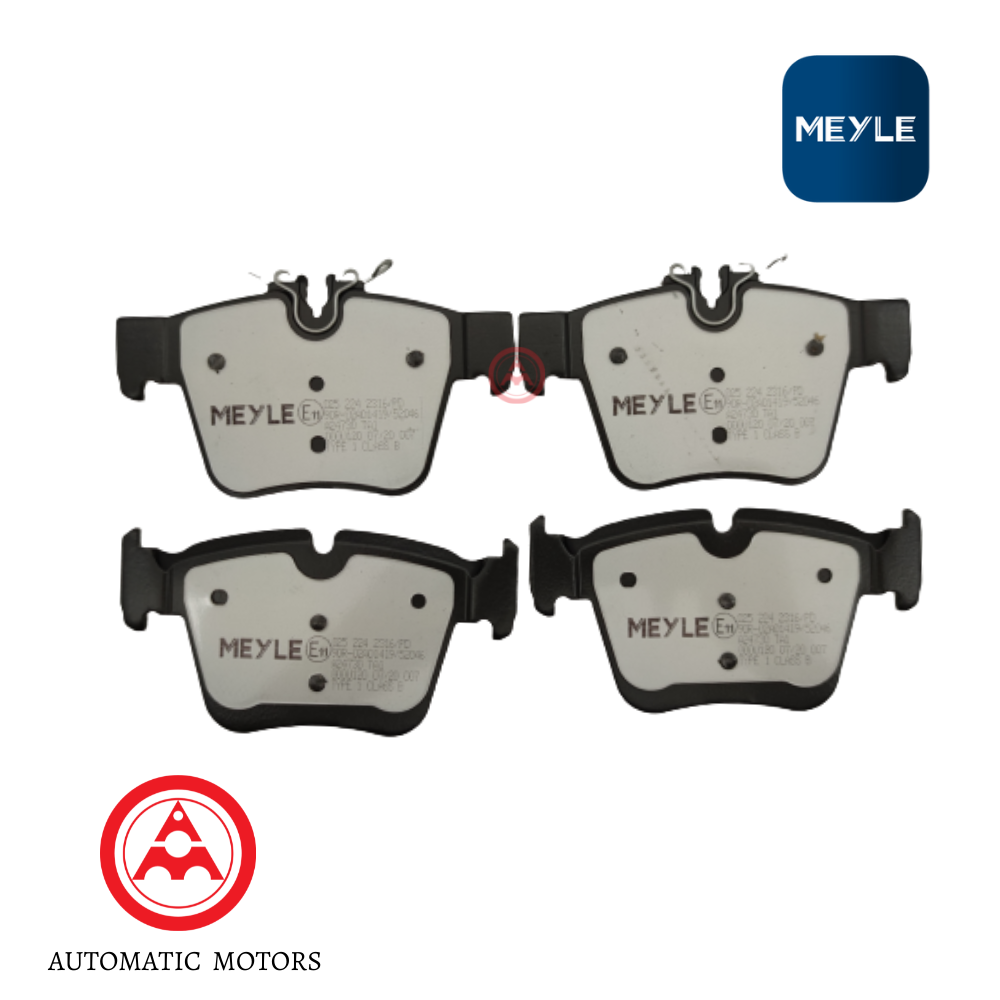 Mercedes Benz Meyle Rear Brake Pad Set W253-GLC250 Amg/Sports W205-C43 ...
