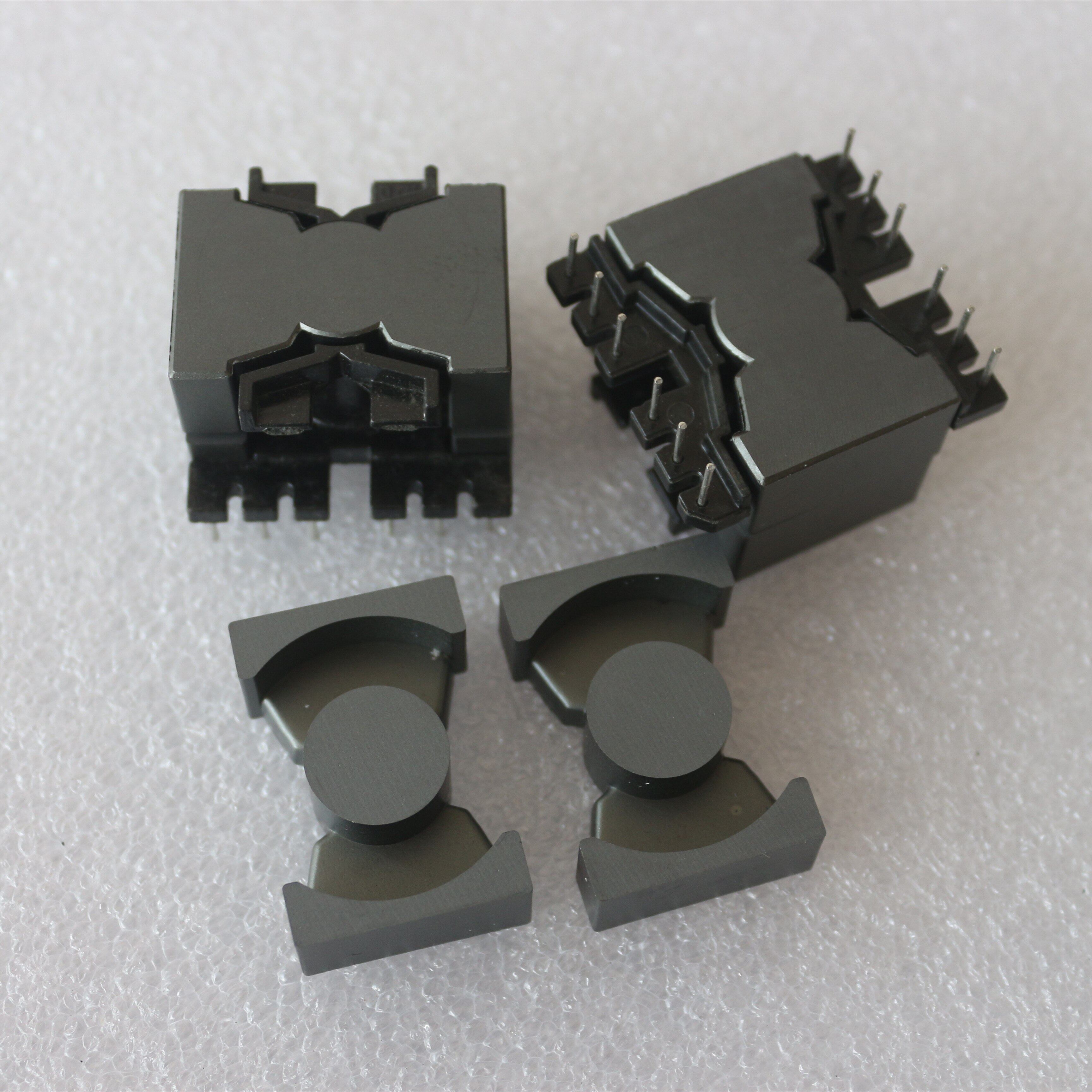 Inductor Coil Former Bobbin PQ Ferrite Cores Set Bobbin Chokes Ferrite MnZn PC40 PQ2020 PQ3220 ...