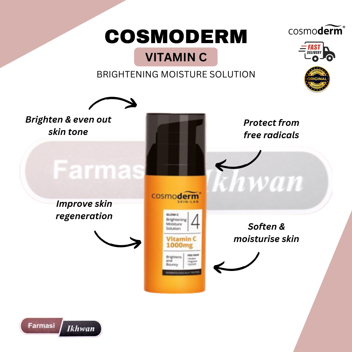 Cosmoderm Vitamin C Series / Glow C Set | Lazada