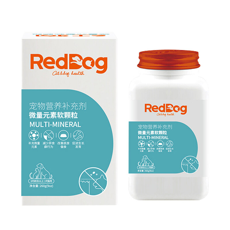 RedDog แร่ธาตุสำหรับแมวและสุนัข เพิ่มแร่ธาตุและสารอาหารในสัตว์เลี้ยงที่ ...