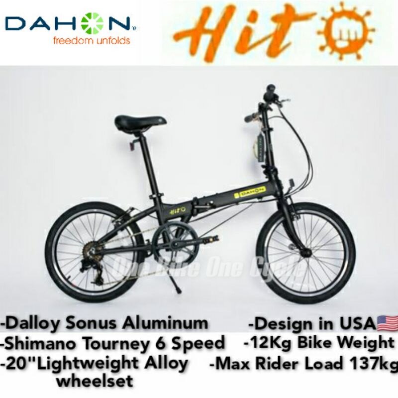 Dahon Hit Folding Bike, Black Bikeinn | atelier-yuwa.ciao.jp