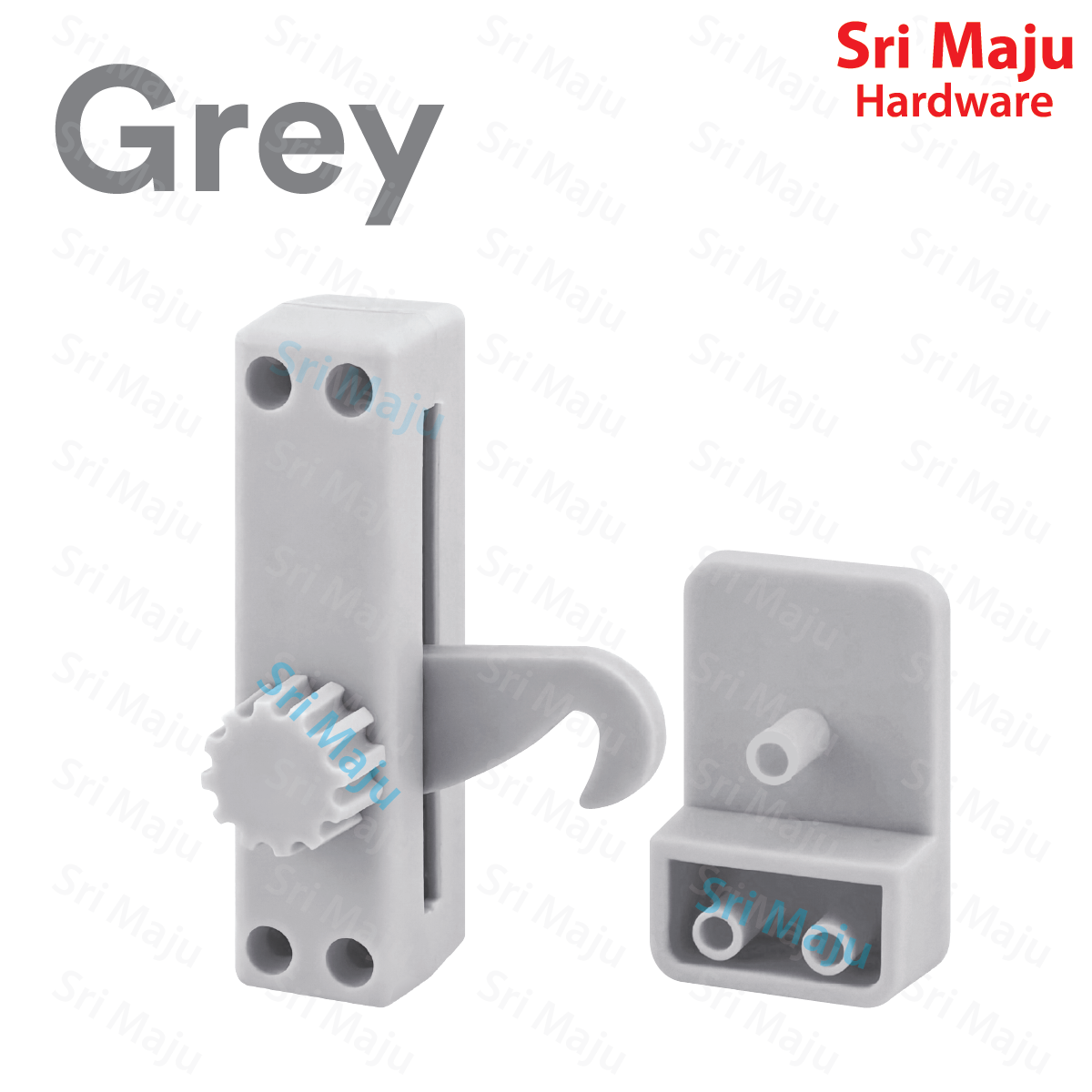 MAJU PVC Hook Lock for PVC Sliding Slide Washroom Toilet Bathroom Door ...