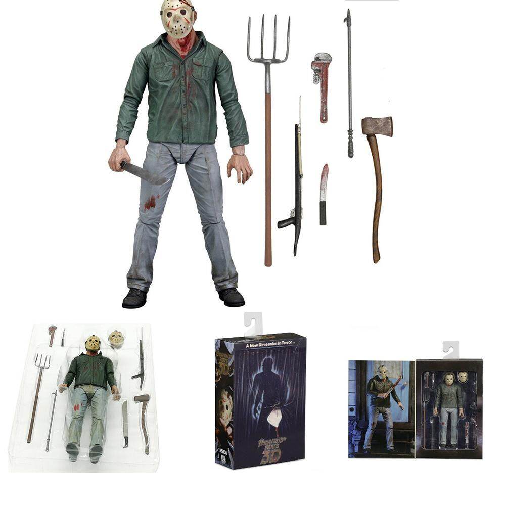 Toys Friday The 13th - 7 Scale Action FIGURE-Ultimate Part 3 JASON ...