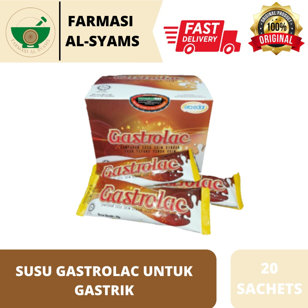 SUSU GASTROLAC ERA EDAR UNTUK GASTRIK DAN PENCERNAAN 20 SACHET | Lazada