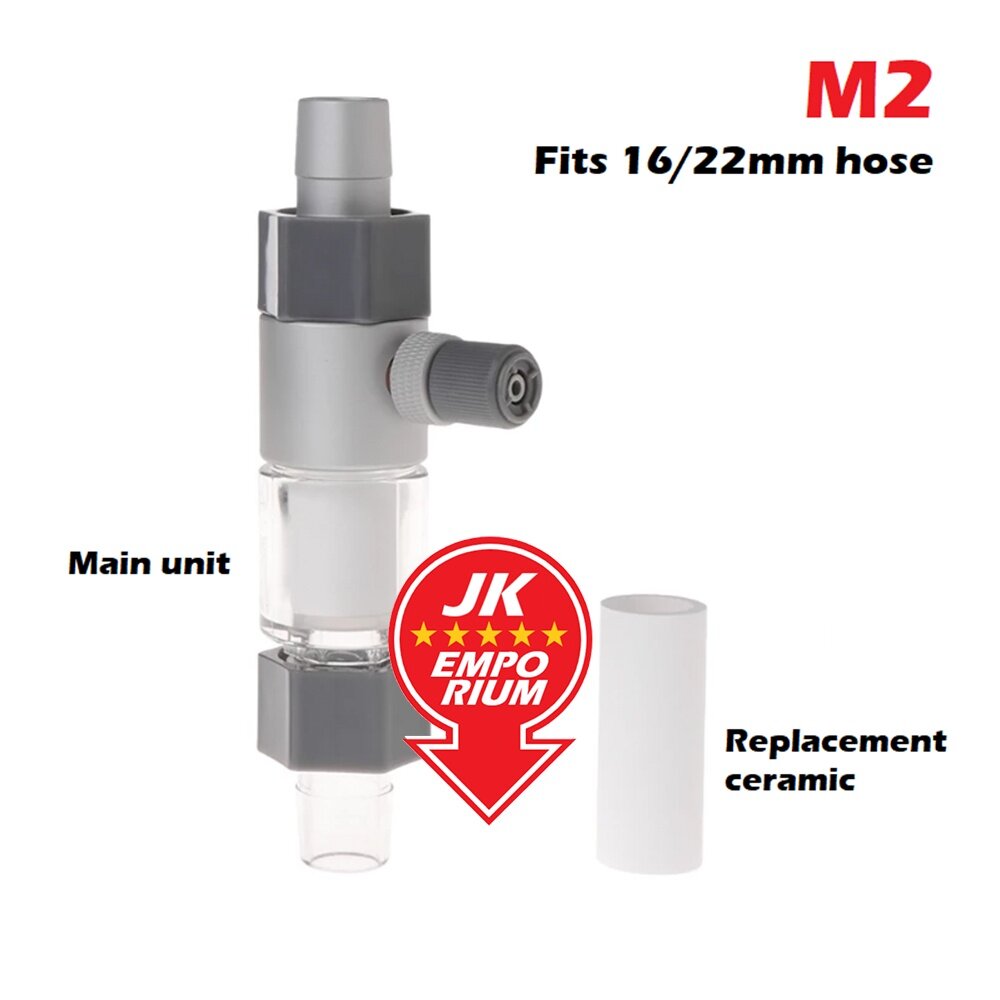 Qanvee Inline CO2 Diffuser External Atomizer For Planted Aquarium Aquascape | Lazada