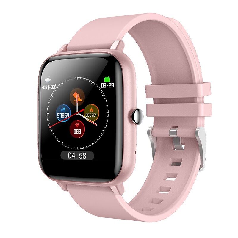 OQTO สมาร์ทวอทช์1.54นิ้วจอสี่เหลี่ยมปี P6นาฬิกาอัจฉริยะบลูทูธโทรศัพท์ ...