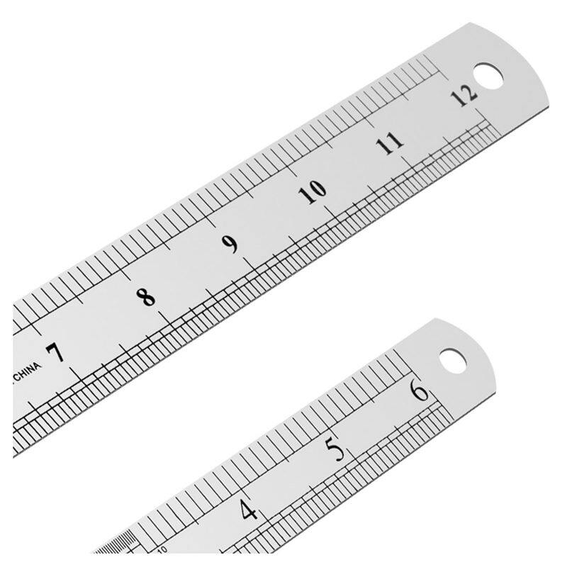 Stainless Steel Ruler 12 Inch 6 Inch Metal Rulers - sillyshuai - ThaiPick