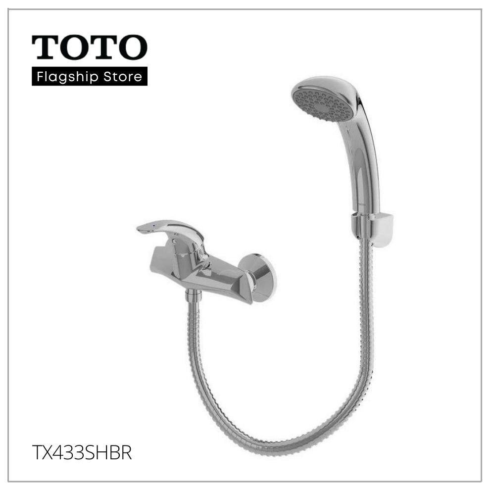 TOTO HELIO, Model TX433SHBR Wall Mount Single Lever Shower Mixer set c ...