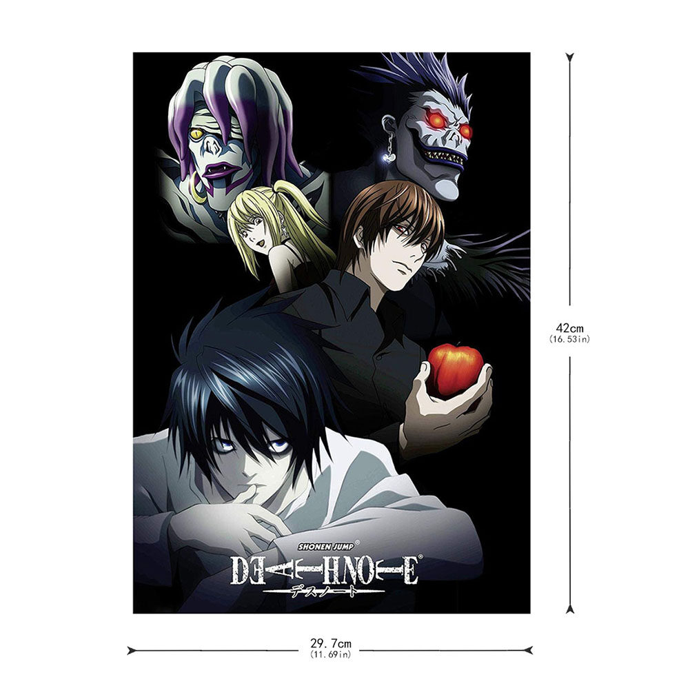 โปสเตอร์กระดาษเคลือบอนิเมะDeath Note 30*42ซม. - COME ON BKPP - ThaiPick