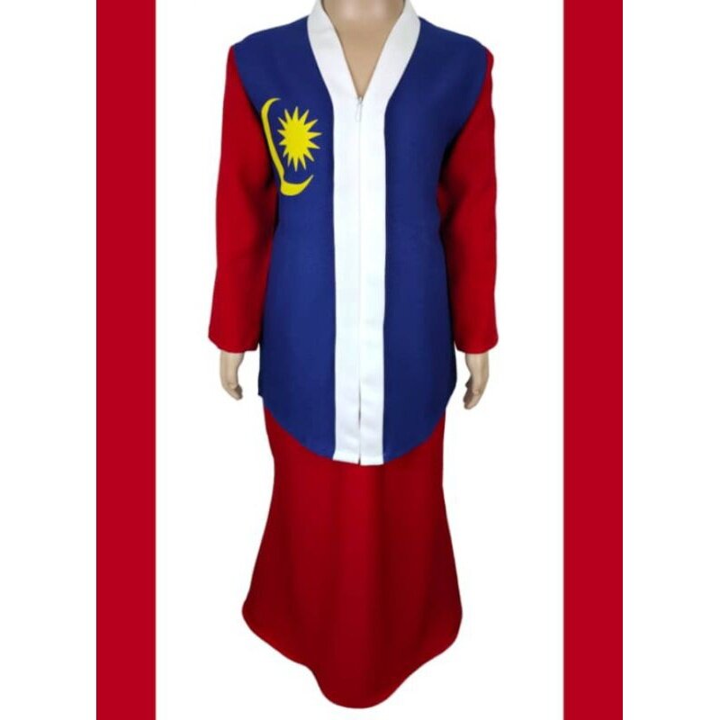 Baju Merdeka Costume Kurung Peplum Dress Kebarung Kebaya Melayu Kurta ...