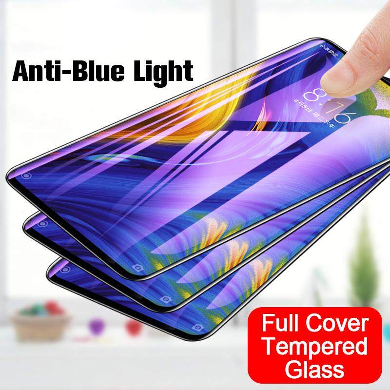10D Anti - Blue สีม่วงอ่อน Ray กระจกเทมเปอร์ปกป้องหน้าจอสำหรับ Xiaomi 9 ...