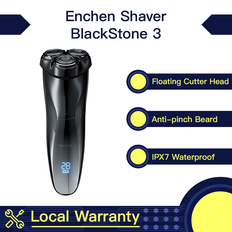 Enchen Shaver BlackStone 3 Electric Whole Body Washing Rechargeable Wet ...