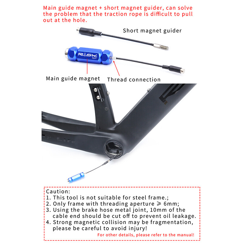 Internal Cable Routing Tool For Bicycle Frame Shift Hydraulic Wire ...